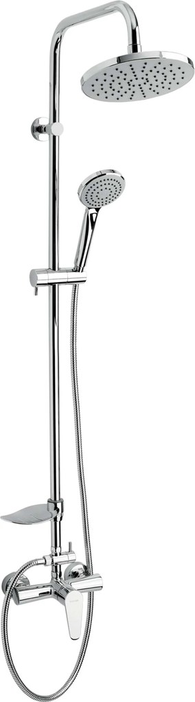 Novaservis - Sprchový set s baterií, horní připojení sprchy, chrom SET040/96,0