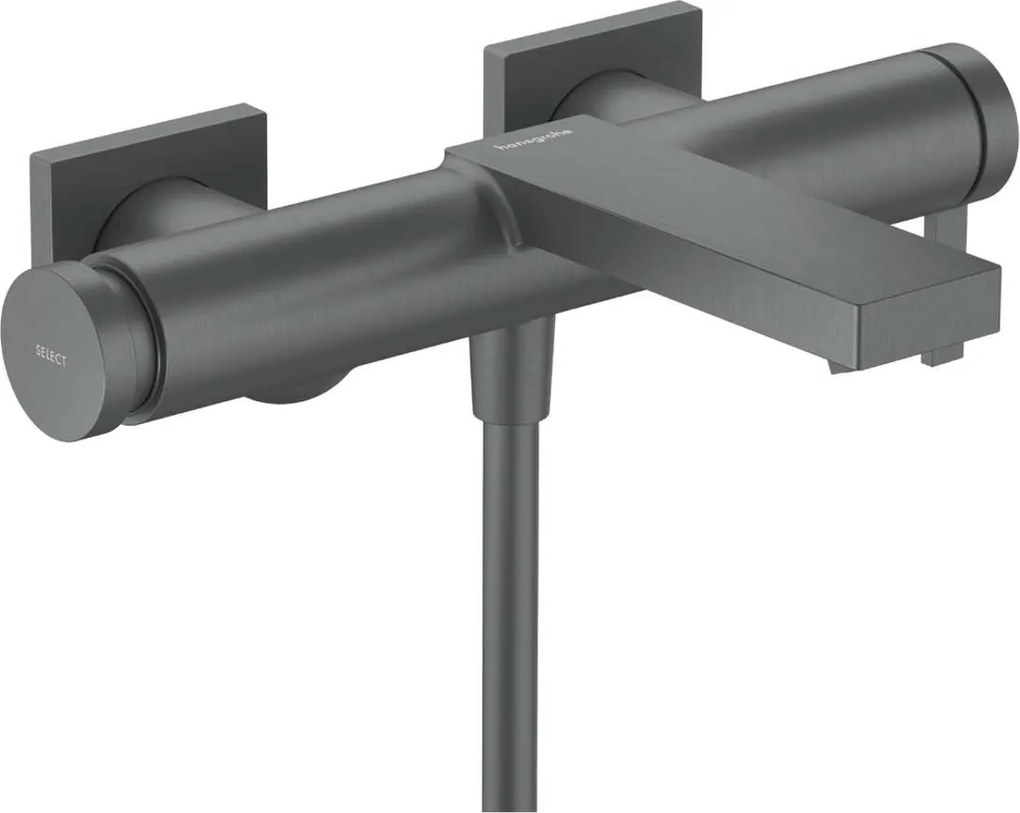 Hansgrohe Tecturis E - Vanová baterie, kartáčovaný černý chrom 73420340