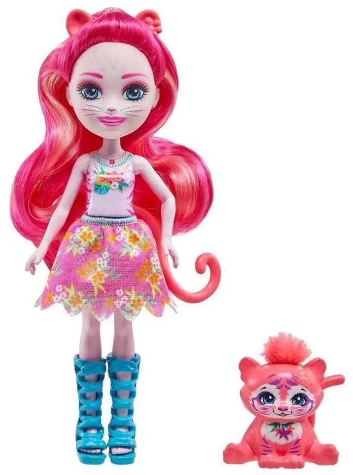 Mattel Enchantimals Panenka a zvířátko FNH22 Želva