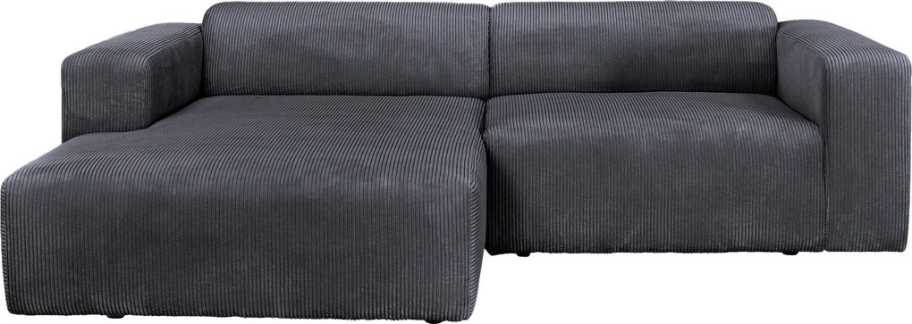 XXXLutz ROHOVÁ SEDAČKA, textil, barvy grafitu P & B - Sedací soupravy - 002330003313