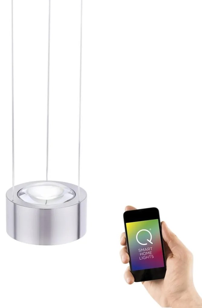 PN 8320-55 Q-LENS, LED závěsné svítidlo, Smart Home RGB+2700-5000K - PAUL NEUHAUS