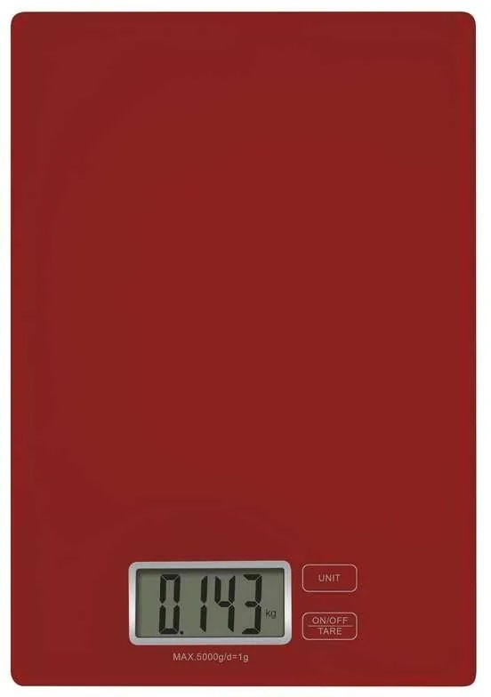 Emos Digitální kuchyňská váha TY3101R, červená