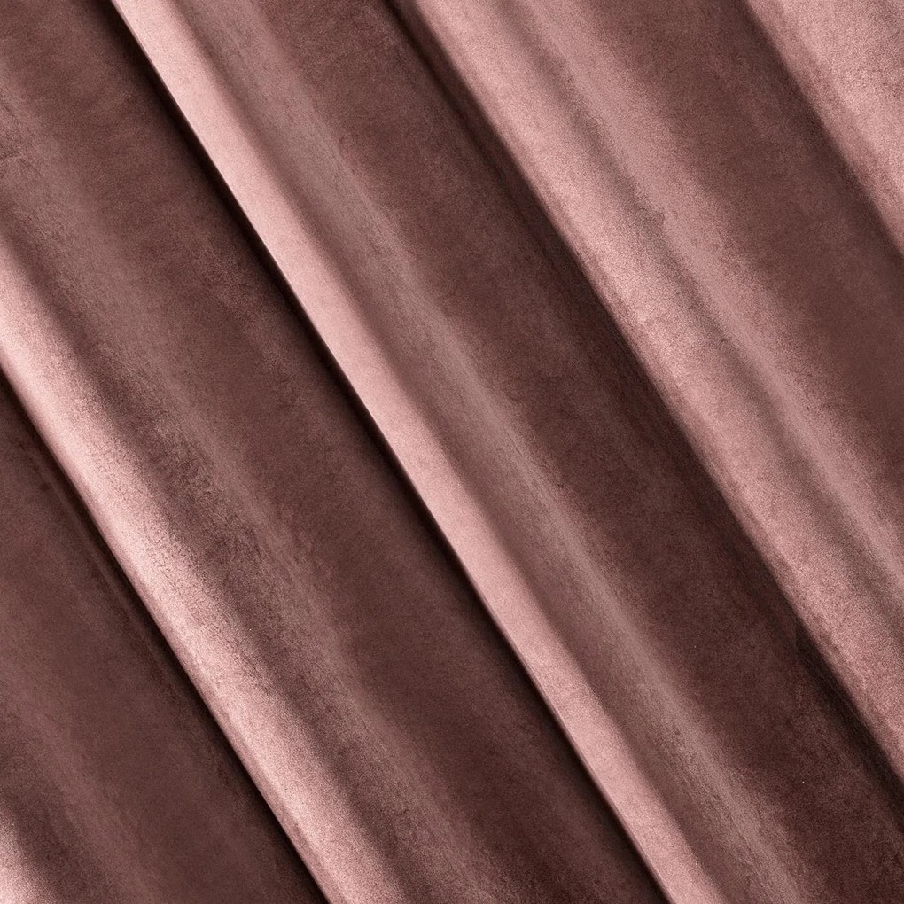 ZATEMŇOVACÍ ZÁVĚS NA PÁSCE VILLA 140X270 CM STARORŮŽOVÁ