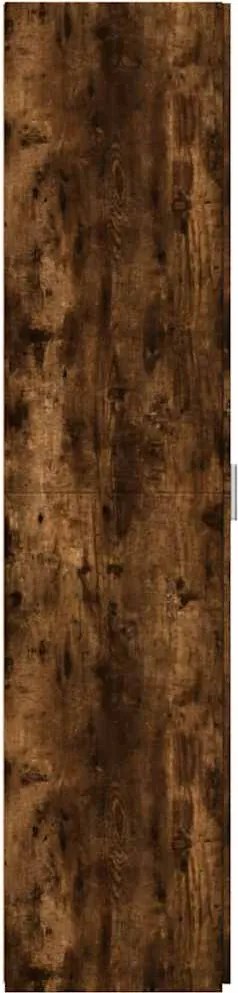 Skříň highboard kouřový dub 45 x 42,5 x 185 cm kompozitní dřevo 3281410