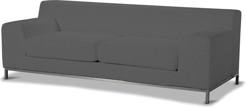 Potah na pohovku IKEA  Kramfors 3-místná barva šedá látka pletený vzor
