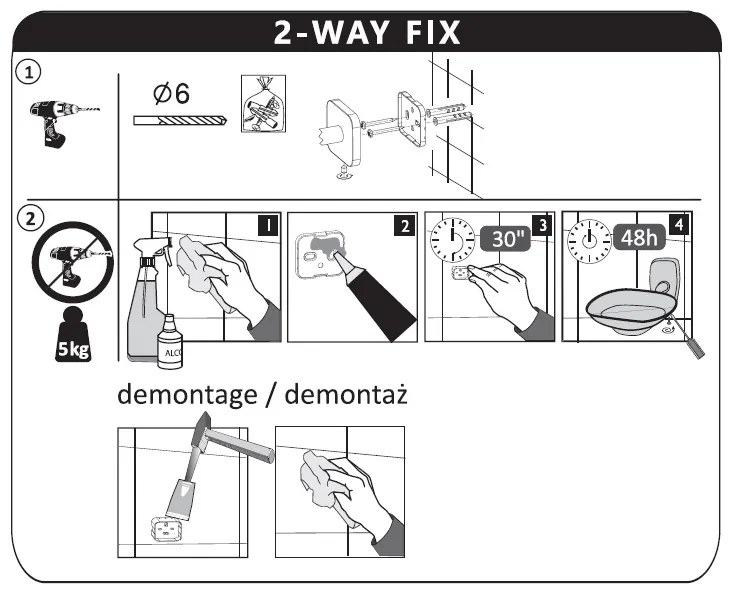 BISK Erga Forte, držák na WC papír s krytem, chromová, ERG-06843