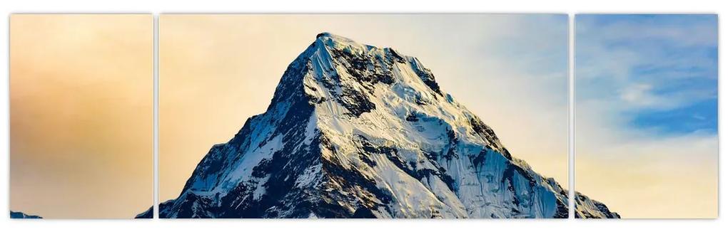 Obraz zasněžených hor, Nepál (170x50 cm)