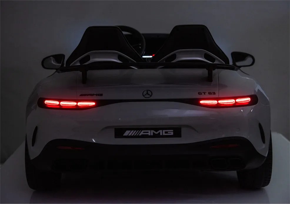 LEAN CARS Akumulátorové vozidlo Mercedes AMG DK-GT63 24 V, světle šedé