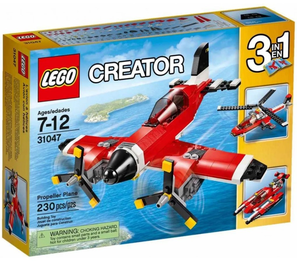 Lego creator 31047 vrtulové letadlo