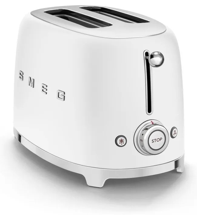 Matně bílý topinkovač 50's Retro Style – SMEG