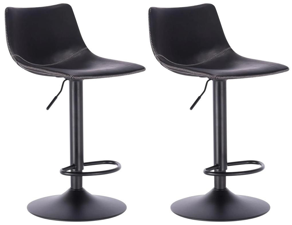Barová židle 2x  Hawaj CL-845 | černá