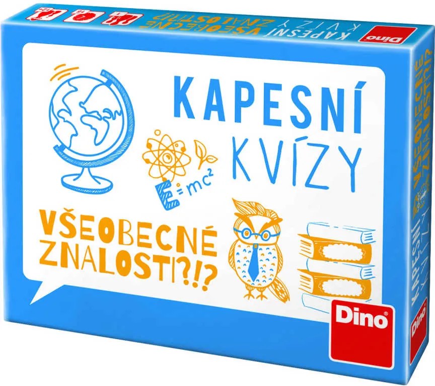 DINO Kapesní kvízy Všeobecné znalosti 150 otázek dn622296