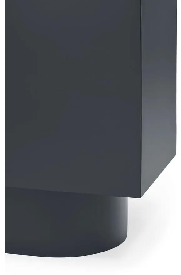 Antracitová komoda 200x77,5 cm Totem – Teulat