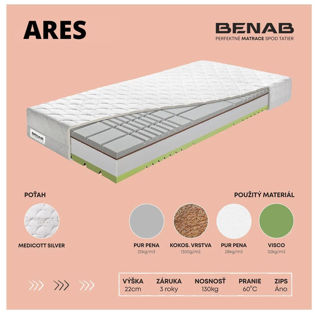 Pěnová matrace Benab Ares 200x180 cm (T4/T3). 763762