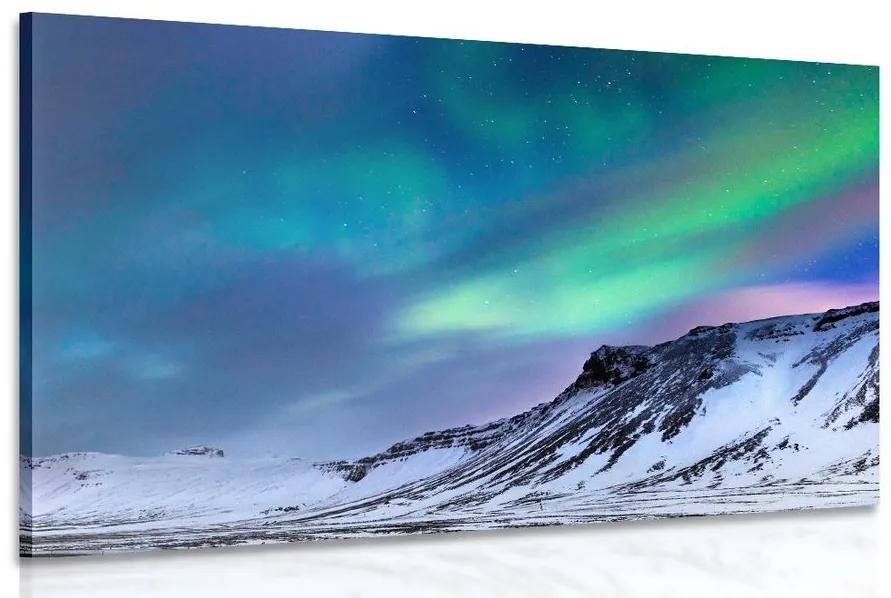 Obraz norská polární záře - 60x40 cm