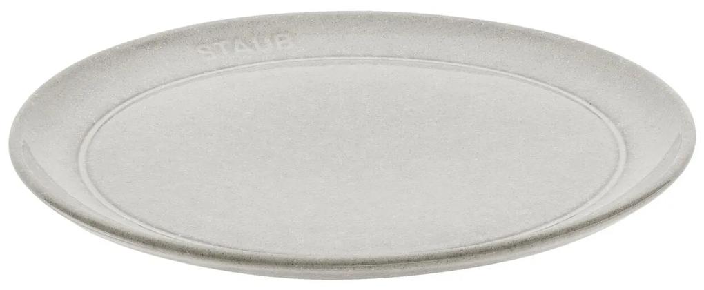 Staub keramický talíř 20 cm, bílá lanýžová, 40508-026
