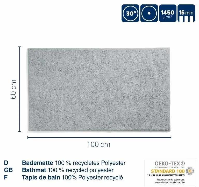 KELA Koupelnová předložka Maja 100x60 cm  polyester KL-23544