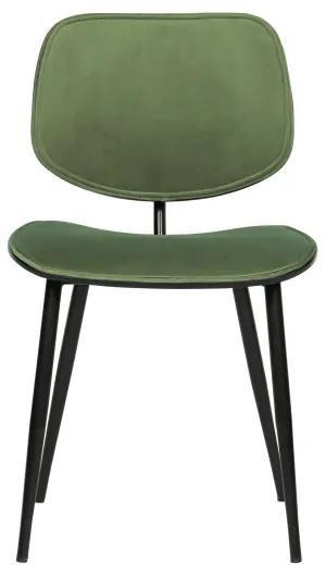 Jackie jídelní židle zelená