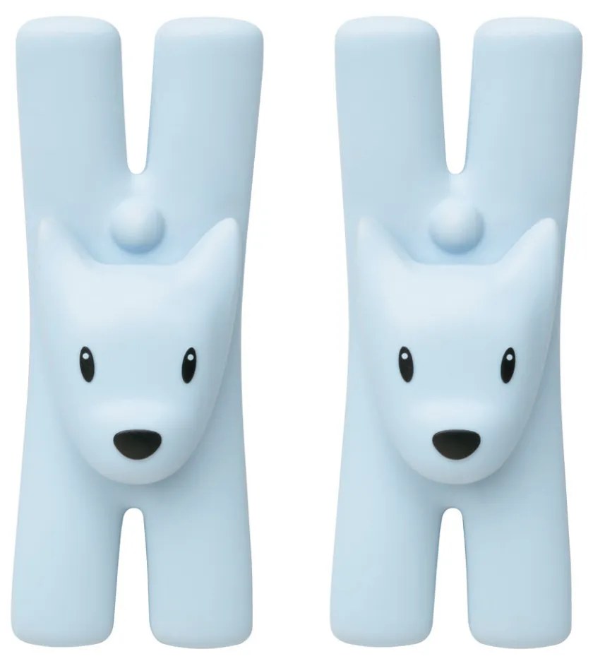 Klipy s magnetem Giampo Light Blue - set 2 ks Alessi
