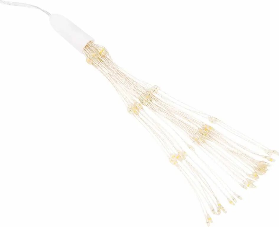 Vánoční hvězdicová světla 8 ks 140 vícebarevných LED diod 17 cm 3190517