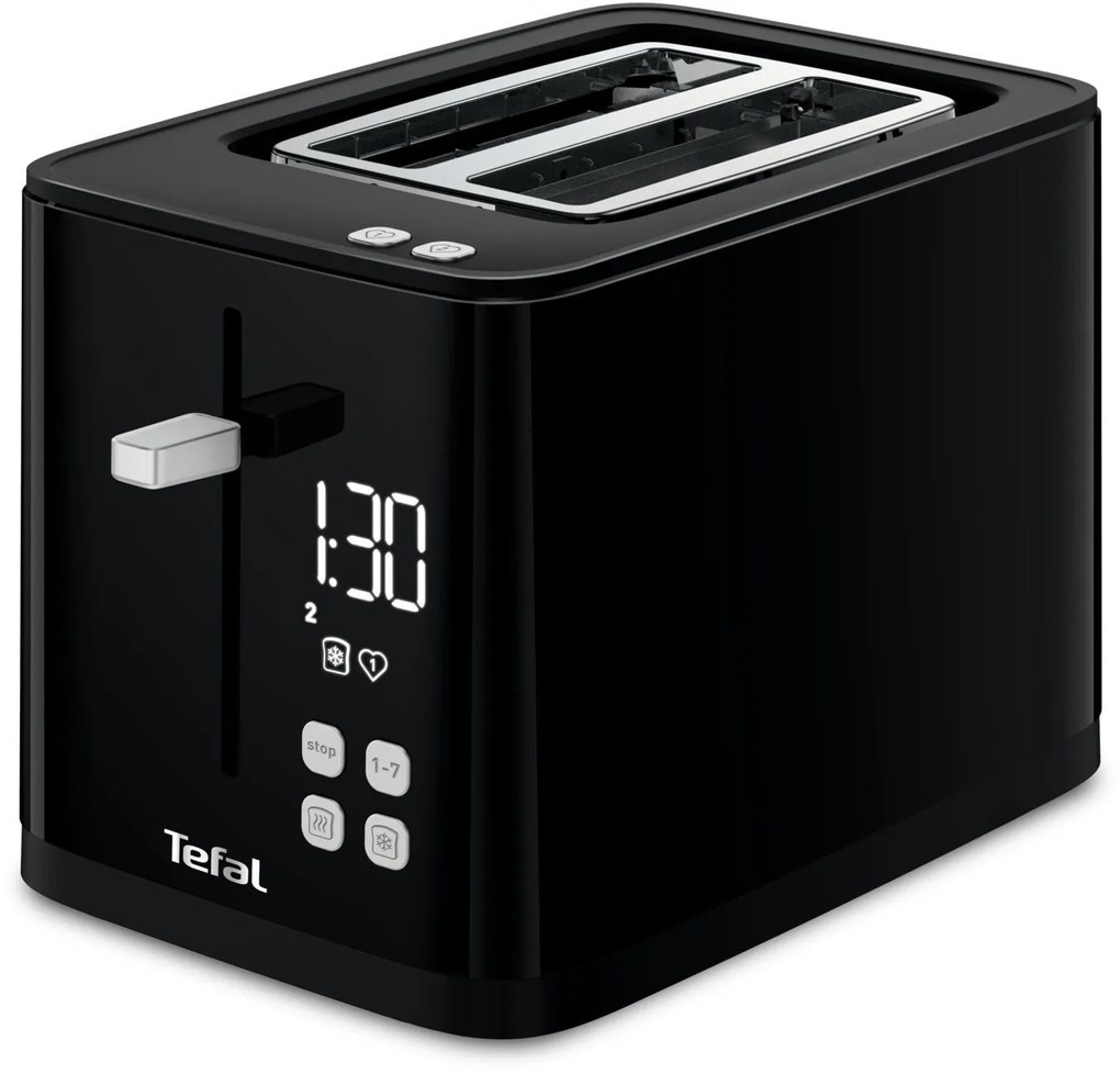 Topinkovač tefal tt640810 digital display black