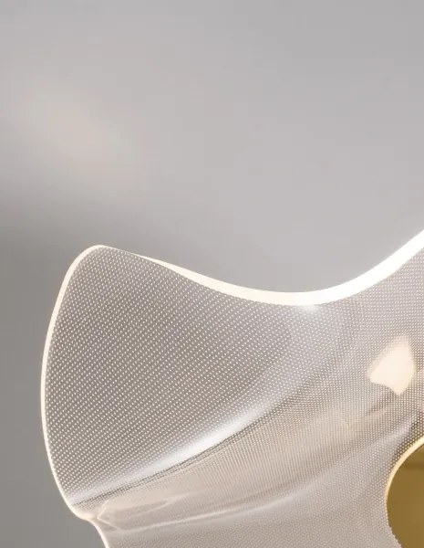 LED stropní svítidlo Siderno A 50 zlaté