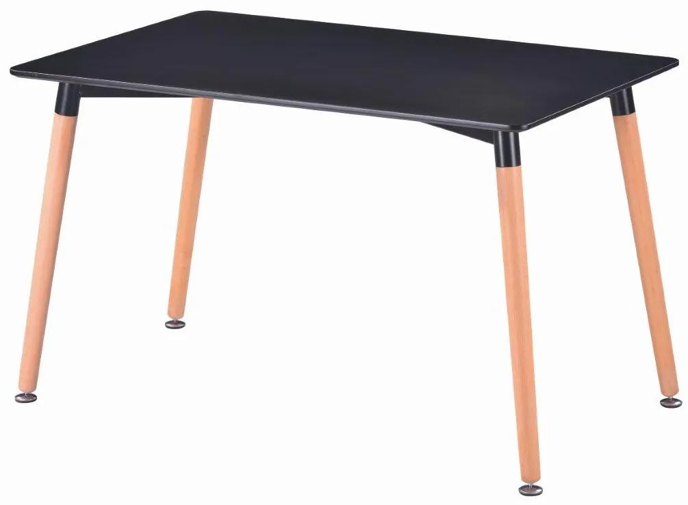 Jídelní stůl v černé barvě F1203