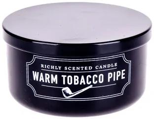 DW Home Vonná svíčka ve skle Tabák - Warm Tobacco Pipe, 4,6oz