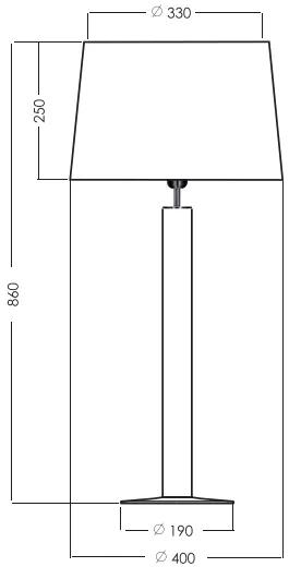 Moderní lampa 4Concepts FJORD White L207164227