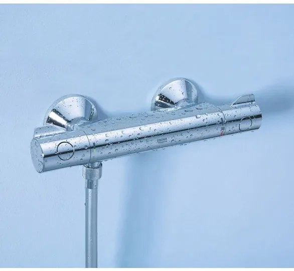 Grohe Grohtherm 800 - Termostatická sprchová baterie, chrom, chrom 34558000