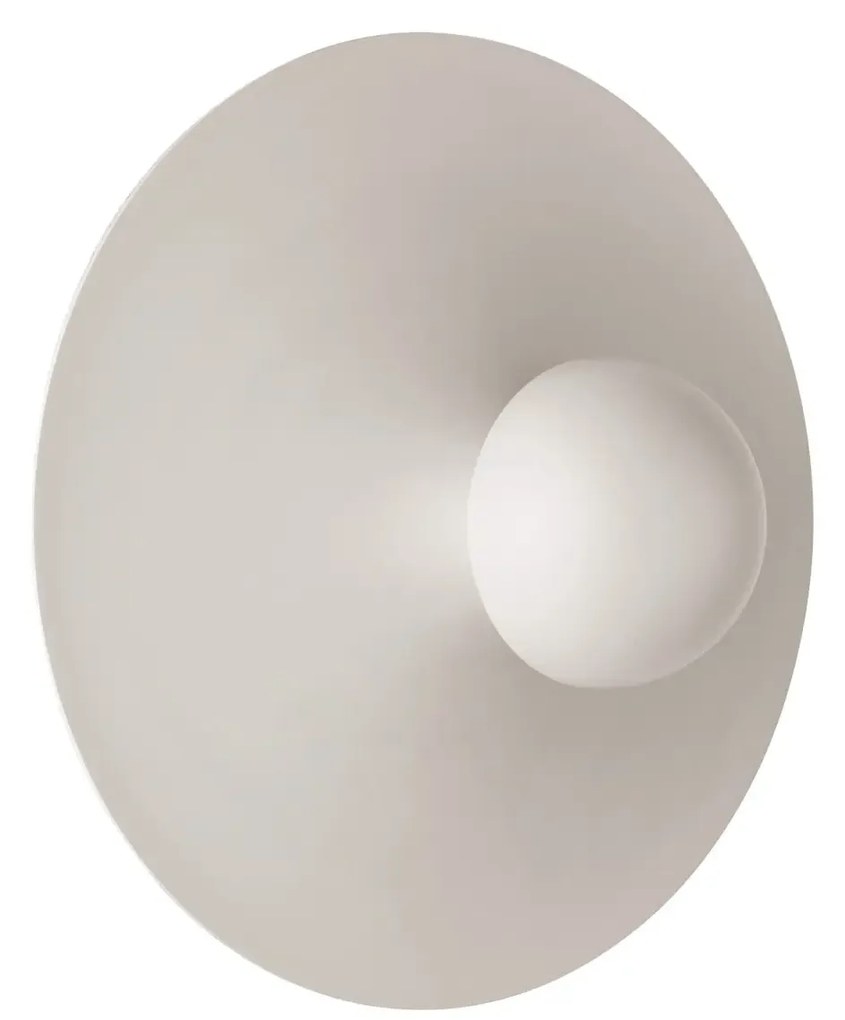 LED béžová svítilna na zeď Edem