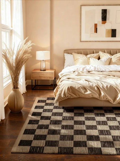 Koberec Hanse Home Handloom 1.0 REX přírodní / bílý / černý