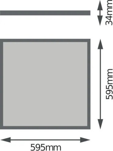 LED panel LEDVANCE 4in1 600x600mm 32W/4000K neutrální bílá
