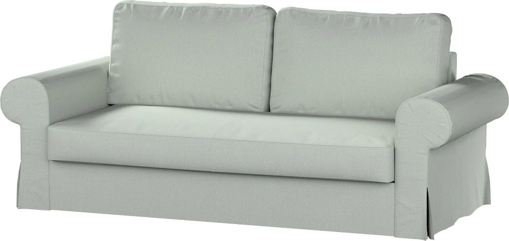 Potah na pohovku IKEA Backabro,  3-místná, rozkládací barva modrá látka pletený vzor