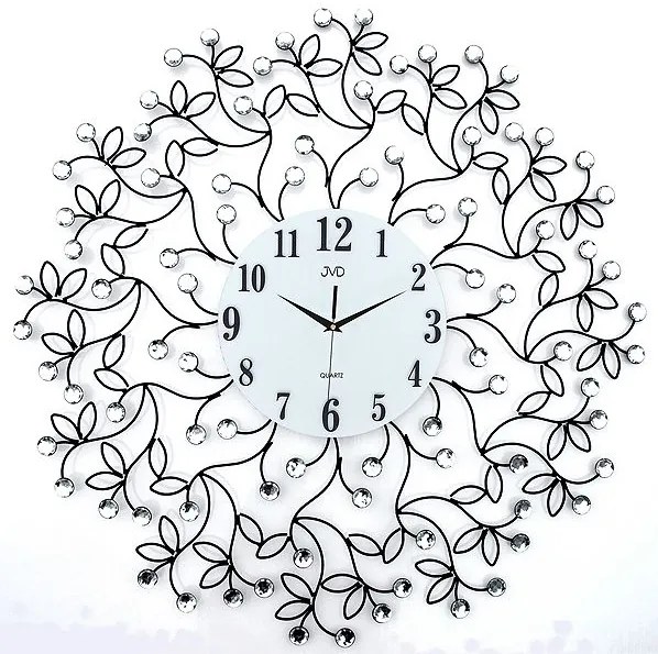 Obrovské paprskovité květinové hodiny JVD design HJ75 průměr 70cm POŠTOVNÉ ZDARMA!