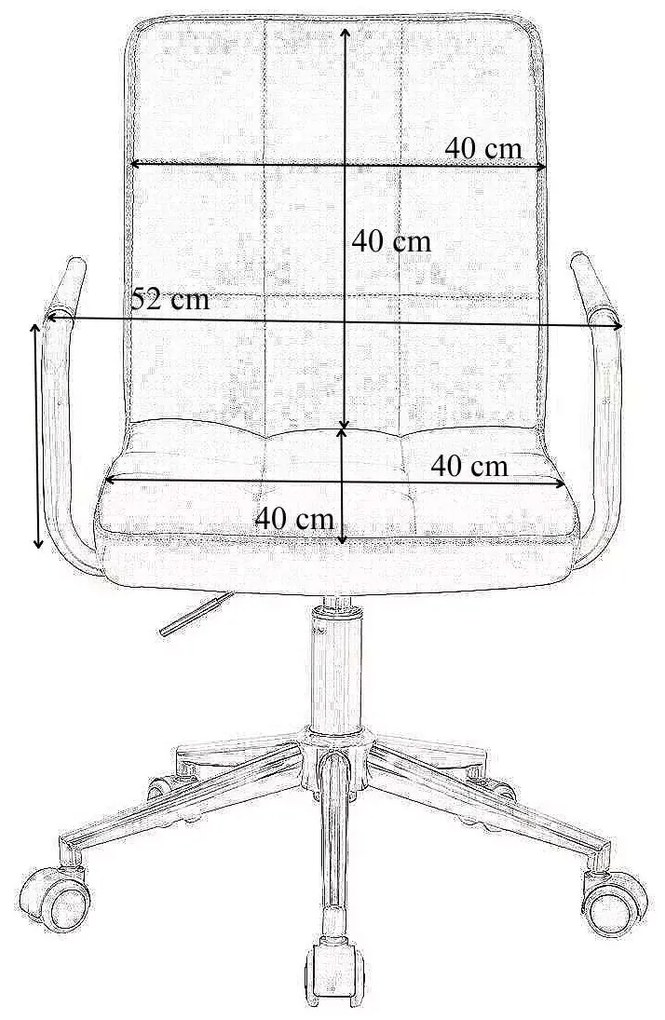 LuxuryForm DESIGN Židle VERONA GOLD VELUR na černé podstavě s kolečky - levandule