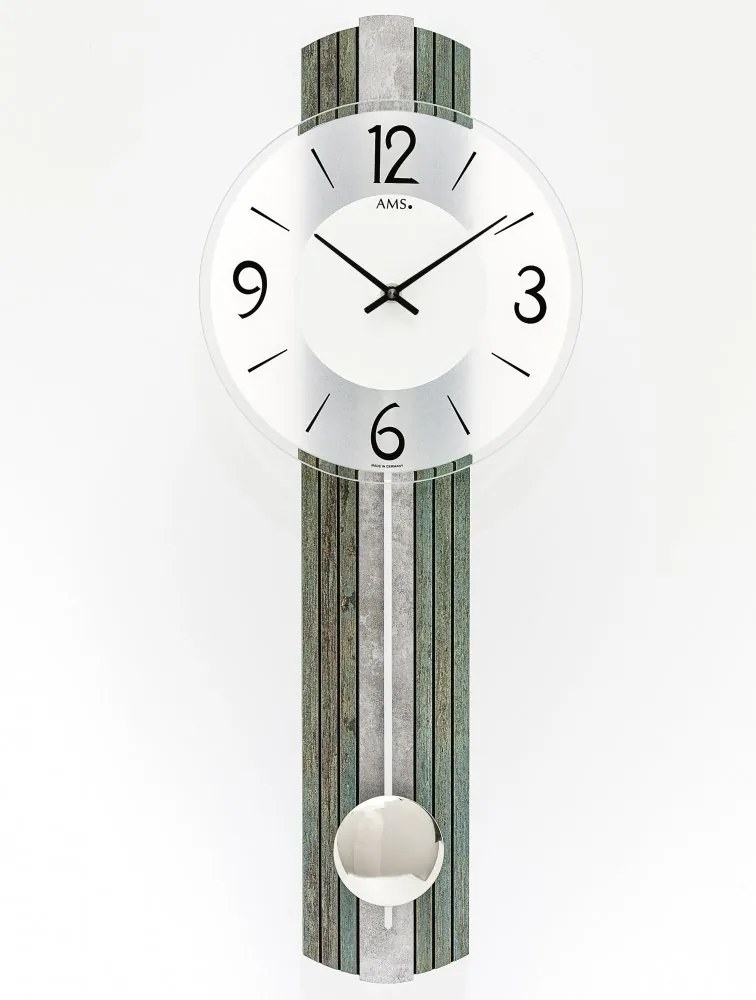 Designové kyvadlové hodiny 7488 AMS 62cm