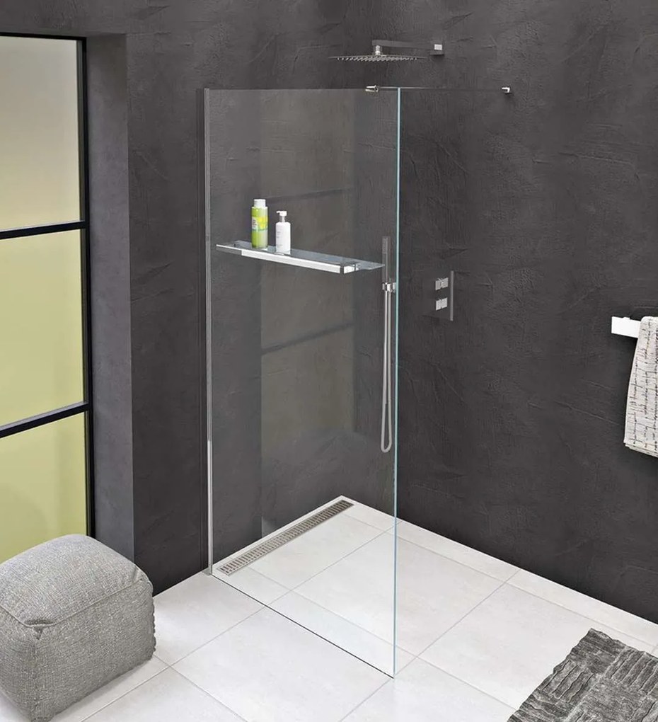 Polysan Modular Shower - Sprchová zástěna jednodílná 90 cm, čiré sklo MS1-90-D