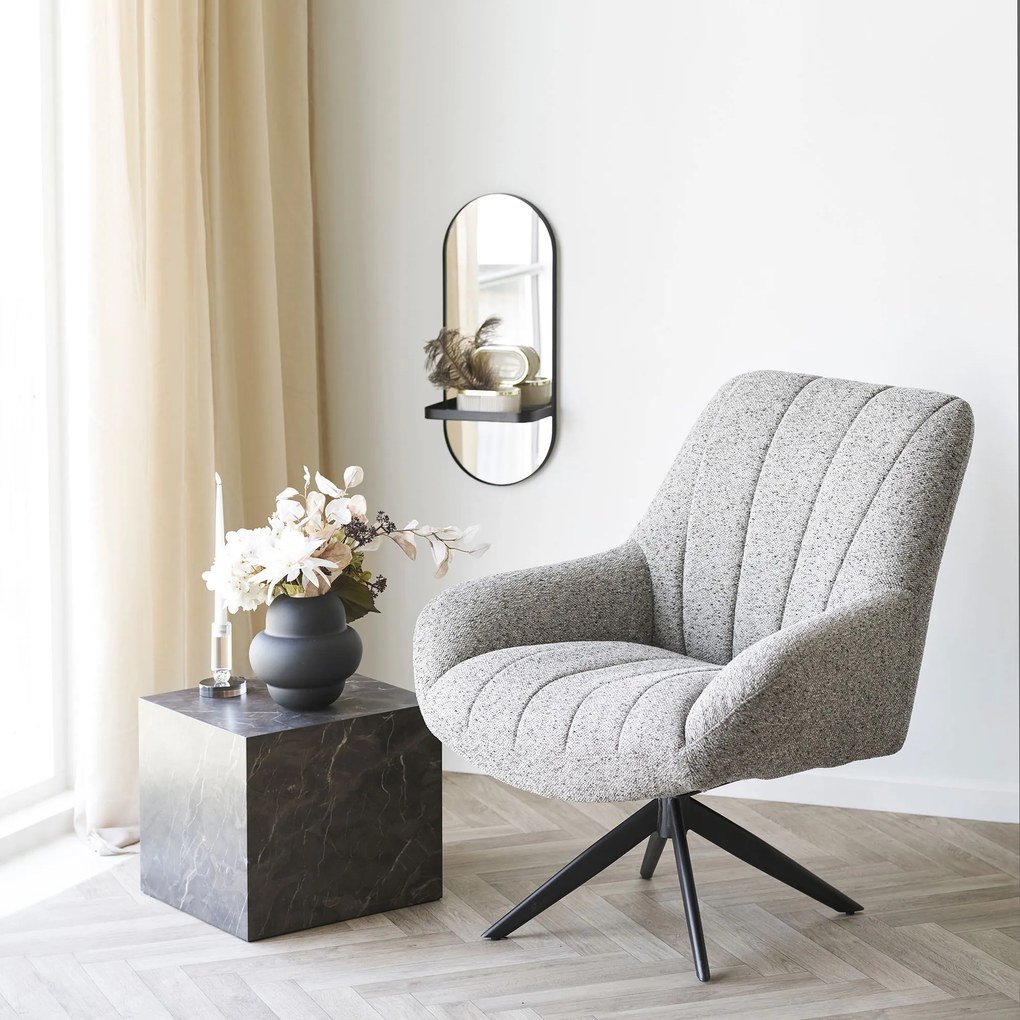 House Nordic Ručně foukaná váza VASE černá