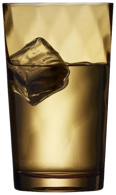 Lyngby Glas Sada sklenic Highball Vienna 40 cl (4 ks) Amber