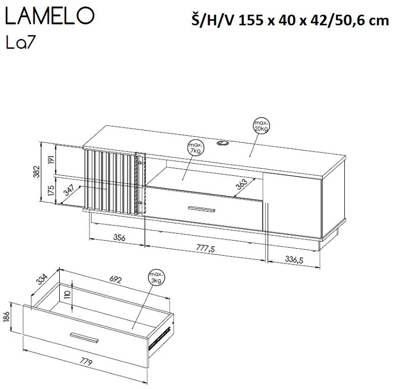 Obývací pokoj LAMELO I