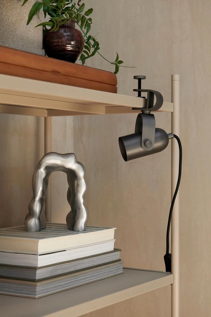 Lampa na pracovní stůl Ruuvi s držákem na desku v barvě kašmíru
