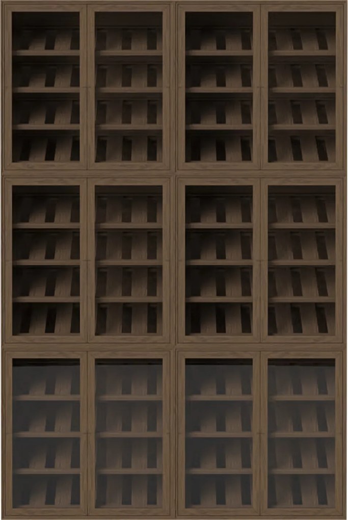 Bolia designové stojany na víno Vega Wine Cabinet Combination 01