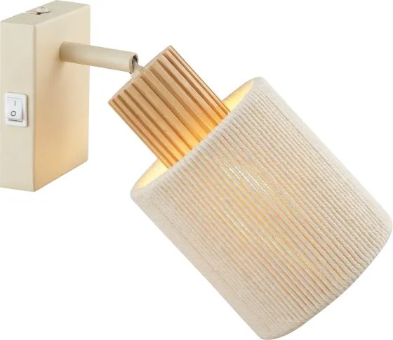 Brilliant - Nástěnné bodové svítidlo ARLO 1xE27/20W/230V krémová