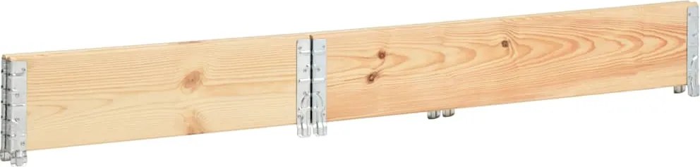 Vyvýšený záhon 50 x 100 cm masivní borové dřevo 3055164