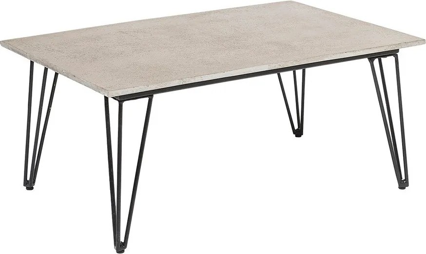Kovový zahradní konferenční stolek 60x90 cm Mundo – Bloomingville