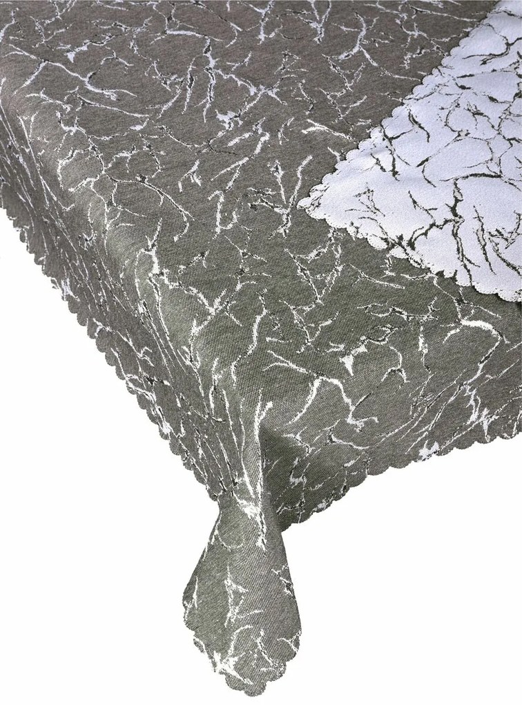 Ubrus gobelinový, Night, tmavě šedý 120 x 155 cm