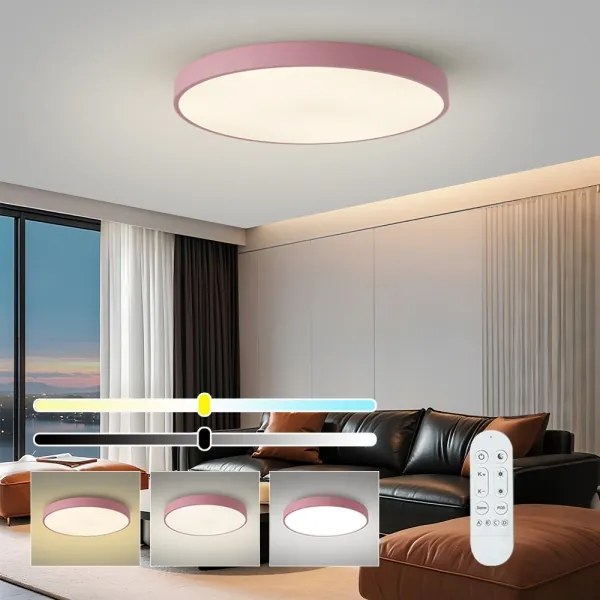 Brilagi-LED Stm svítidlo POOL SMART LED/100W/230V 80 cm Wi-Fi Tuya+DO růžová