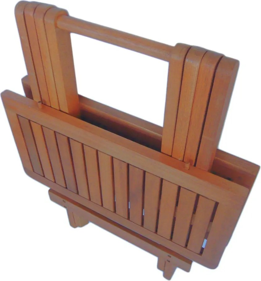 Zahradní jídelní stůl z masivu akácie 50x50 cm Cleveland – Garden Pleasure
