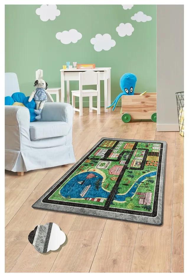 Dětský koberec Traffic, 100 x 160 cm